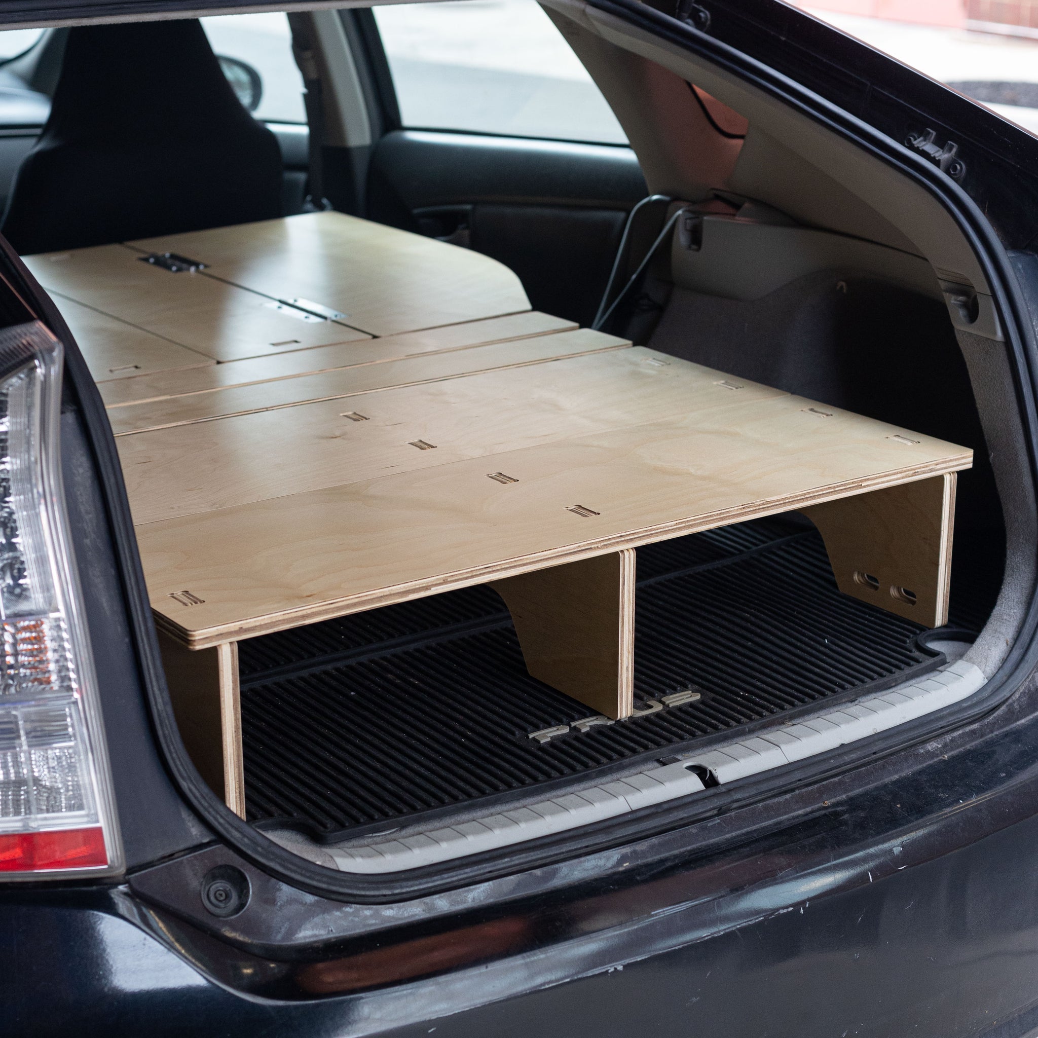 Toyota Prius Sleeping Platform – CarToCamp
